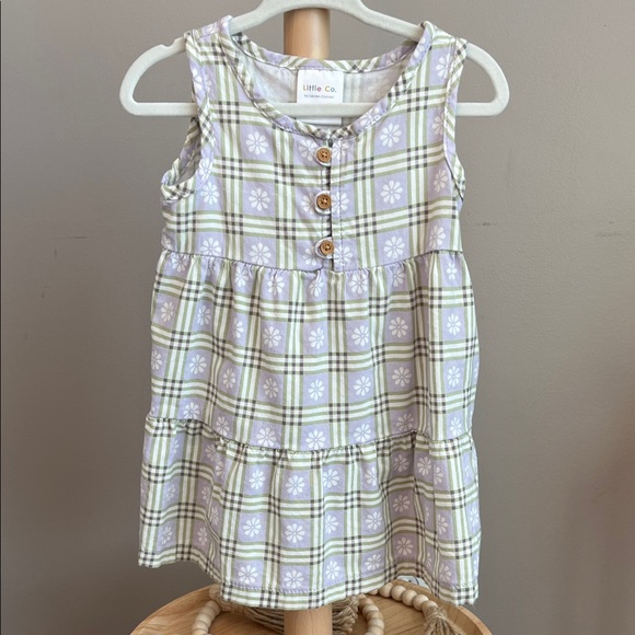 Little Co | Dresses | Pick 5 2 Little Co Plaid Sleeveless Dress With ...